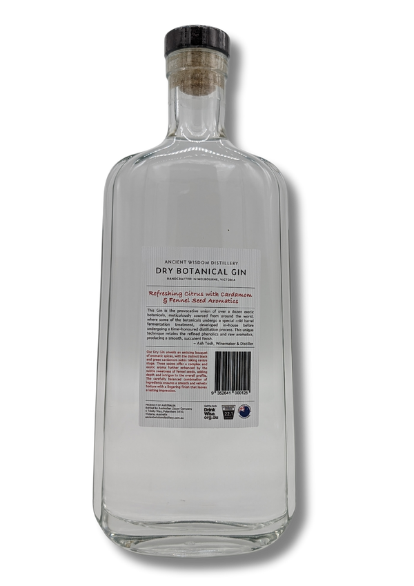 Dry Botanical Gin - Ancient Wisdom Distillery