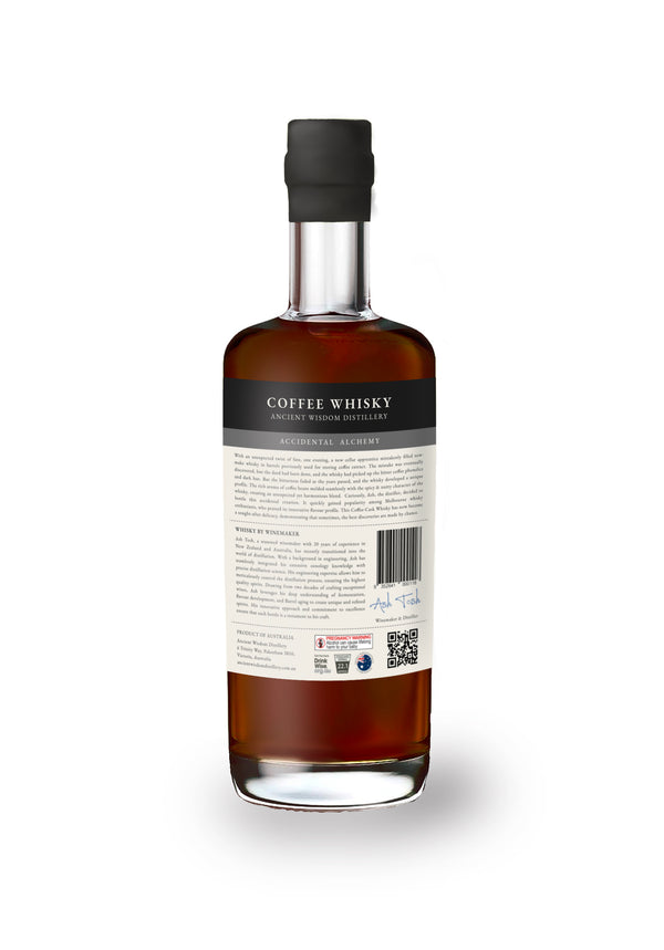 Coffee Whisky- Aged 8 yrs - Ancient Wisdom Distillery